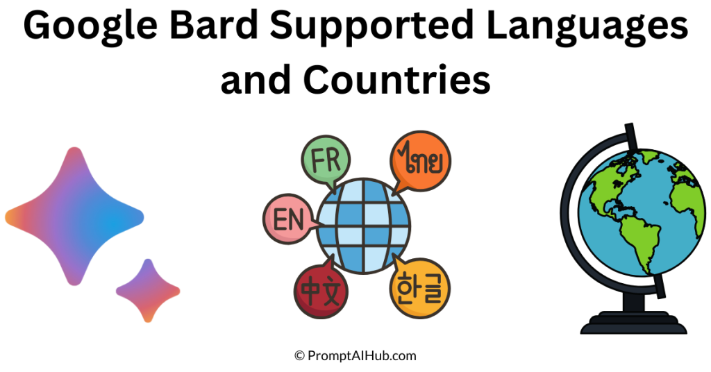Google Bard Supported Languages and Countries - Promptsaihub