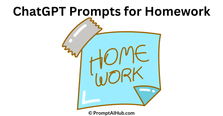 179 Best ChatGPT Prompts for Homework - Promptsaihub