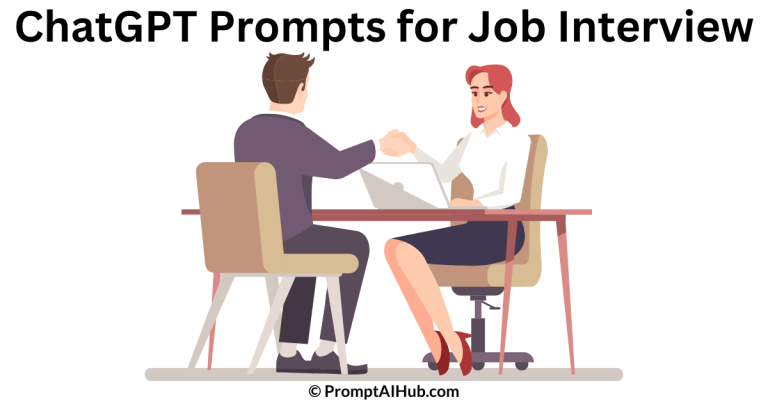 75 Best ChatGPT Prompts for Job Interview - Promptsaihub